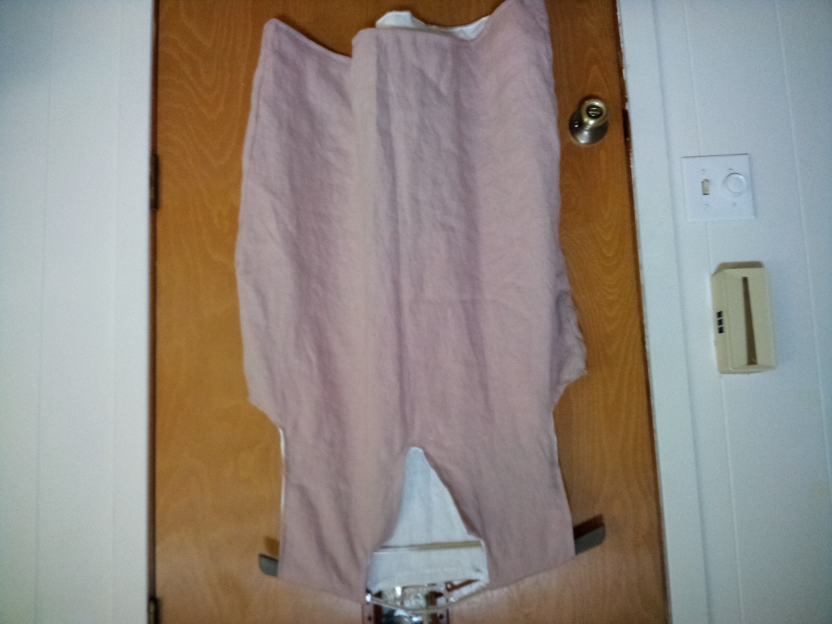 Fabric doggie bag IL019 SHADOW GREY Softened - 100% Linen - Middle (5.3 ...