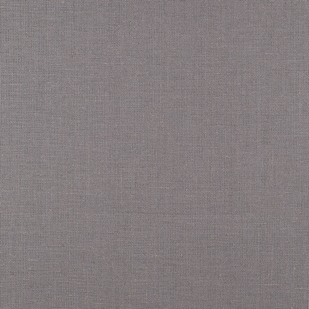 Fabric 1C64 Luxury 100% Linen Fabric Asphalt Softened