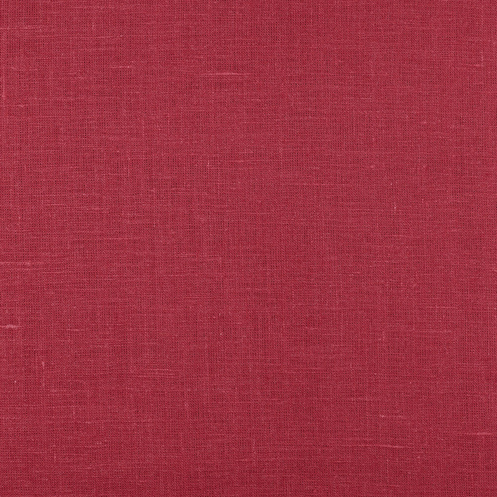 Fabric 1C64 100% Linen fabric DEEP CLARET Softened