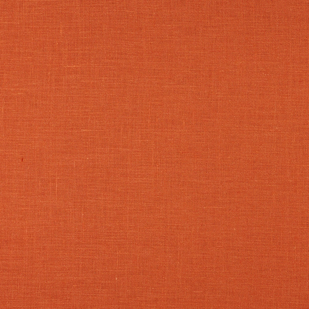 Fabric 1C64 100% Linen fabric RUST Softened