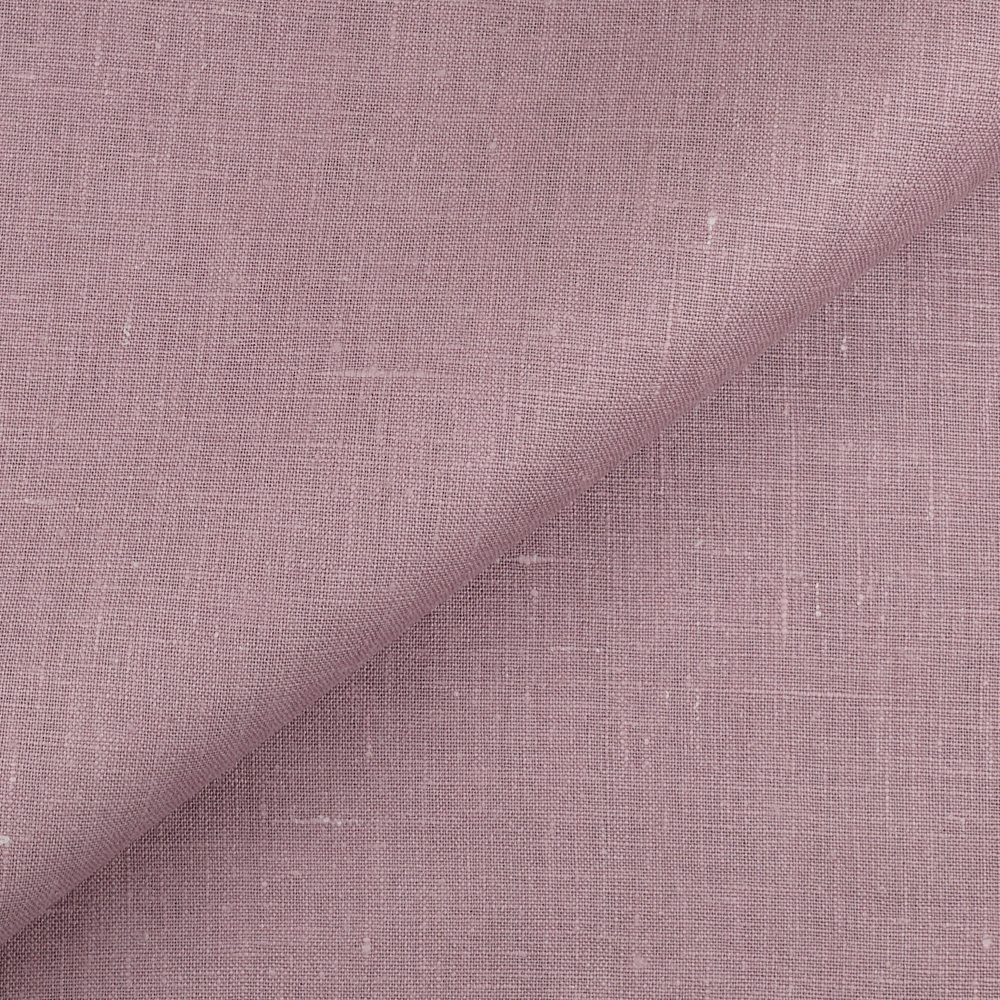 Fabric 4C22 100% Linen fabric MAUVE Softened
