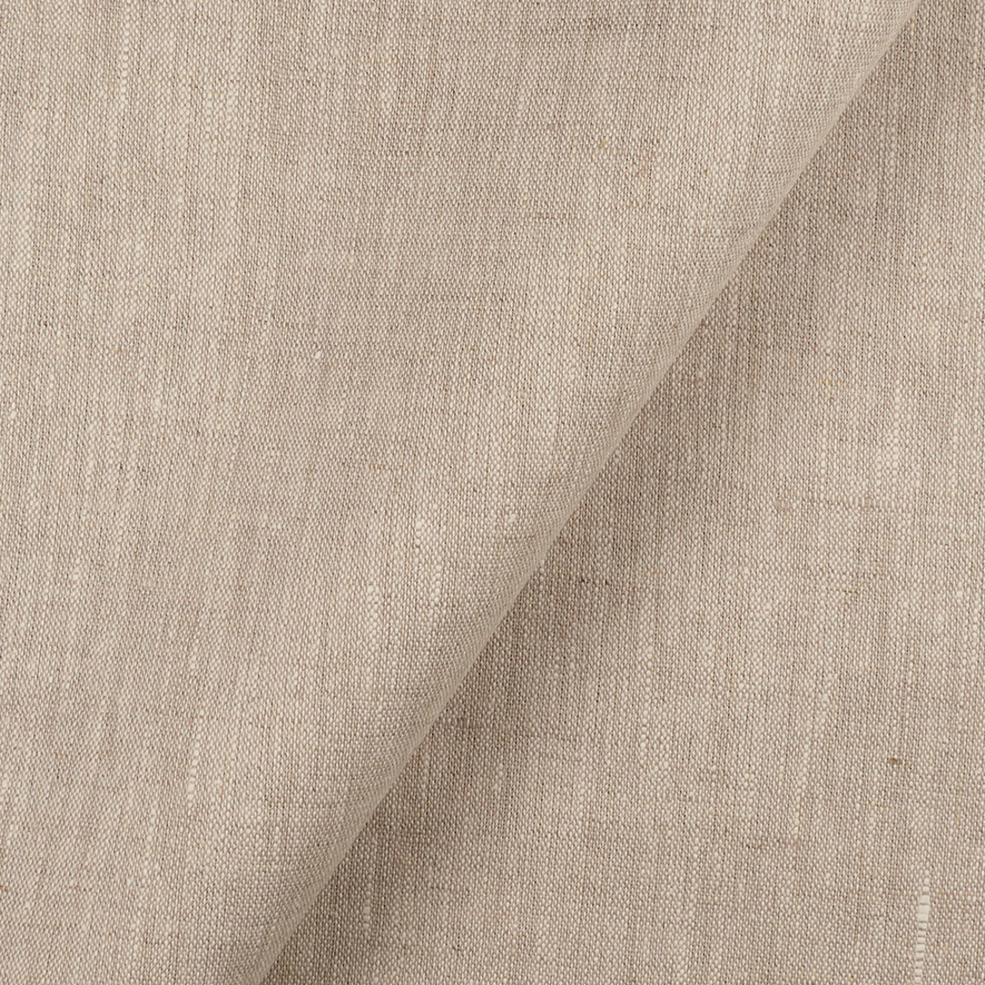 Fabric 4C22 Rustic 100% Linen Fabric Mix Natural Softened