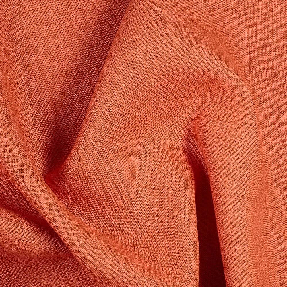 Fabric 4C22 100% Linen fabric SANGUINE Softened