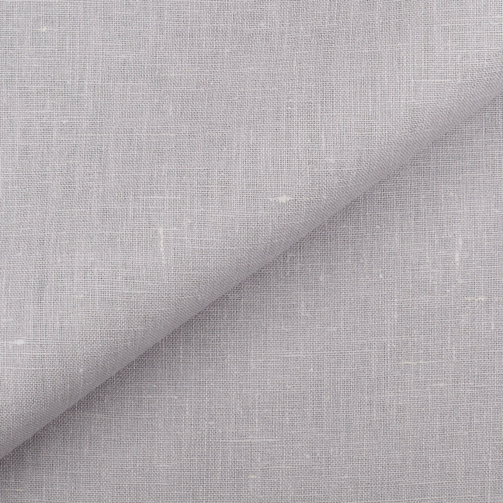 Fabric 4C22 100% Linen fabric SILVER GRAY Softened