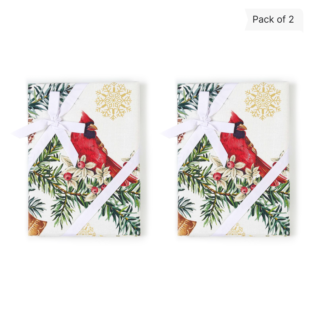 Fabrics-store.com: Cardinal - 4 Tea Towels