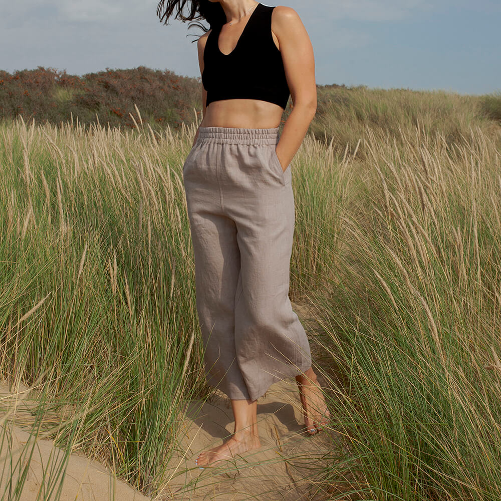 Fabrics-store.com: Cass Wide Leg Culottes, Type - PDF