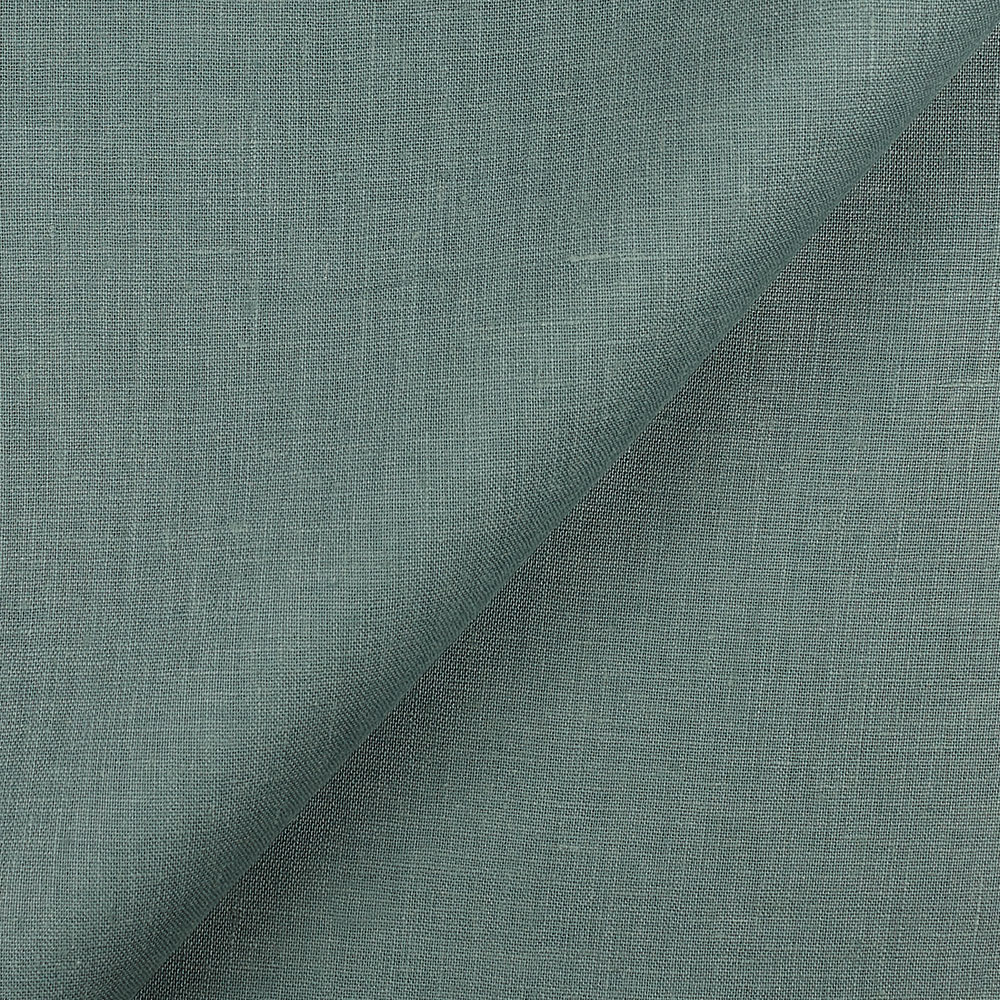 Fabric IL019 All-purpose 100% Linen Fabric Agave Softened
