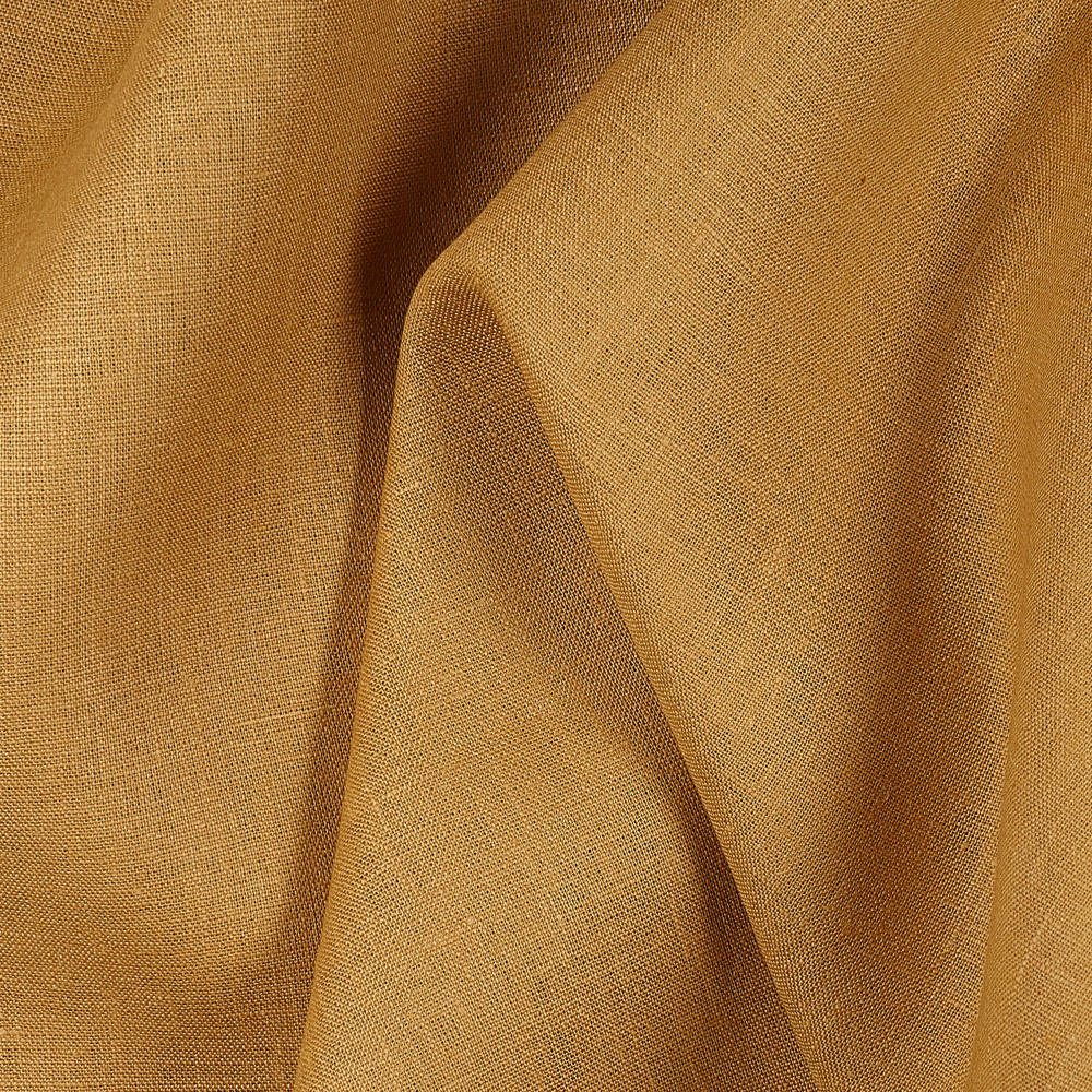 Fabric IL019 100% Linen fabric APPLE CINNAMON Softened