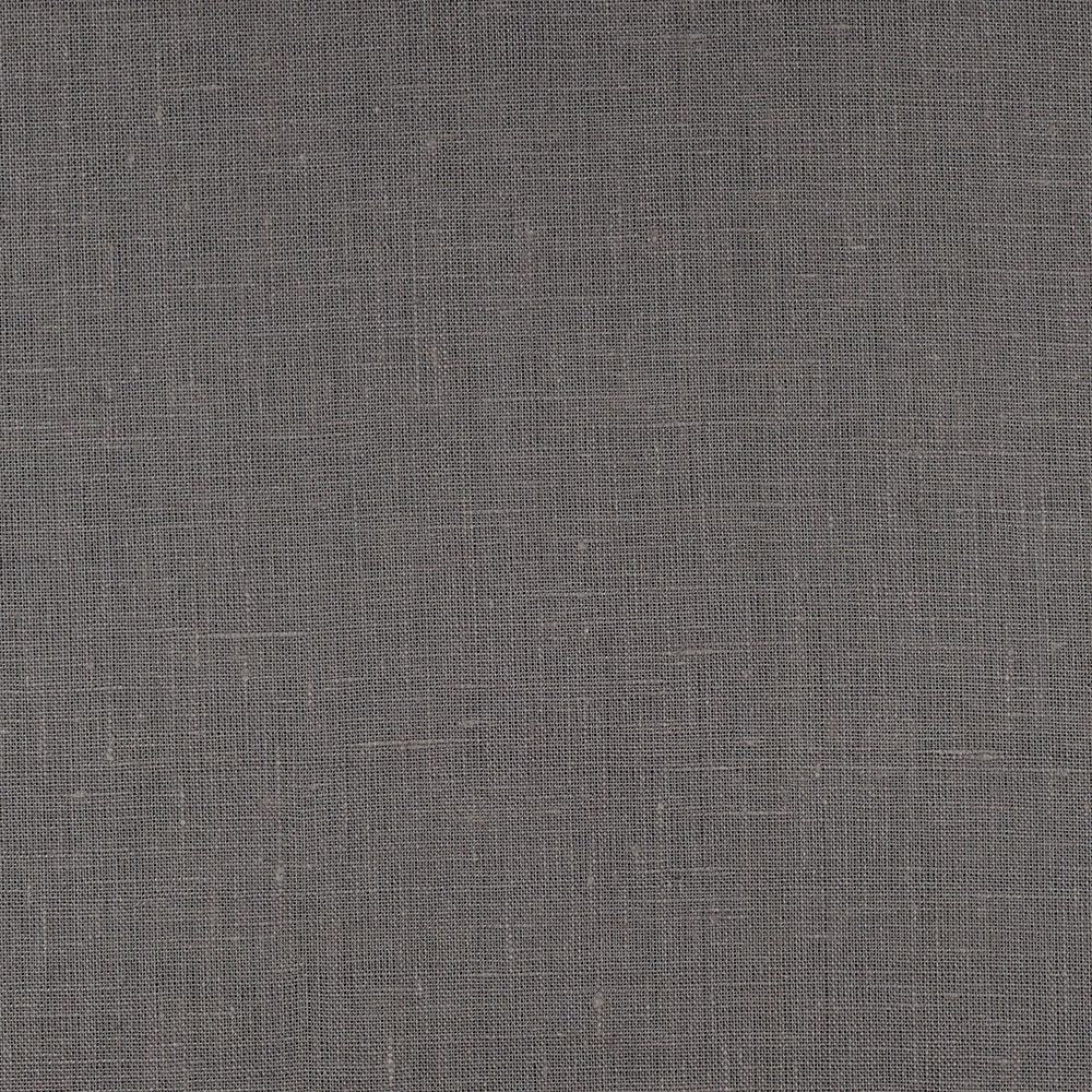 Fabric IL019 All-purpose 100% Linen Fabric Asphalt Softened
