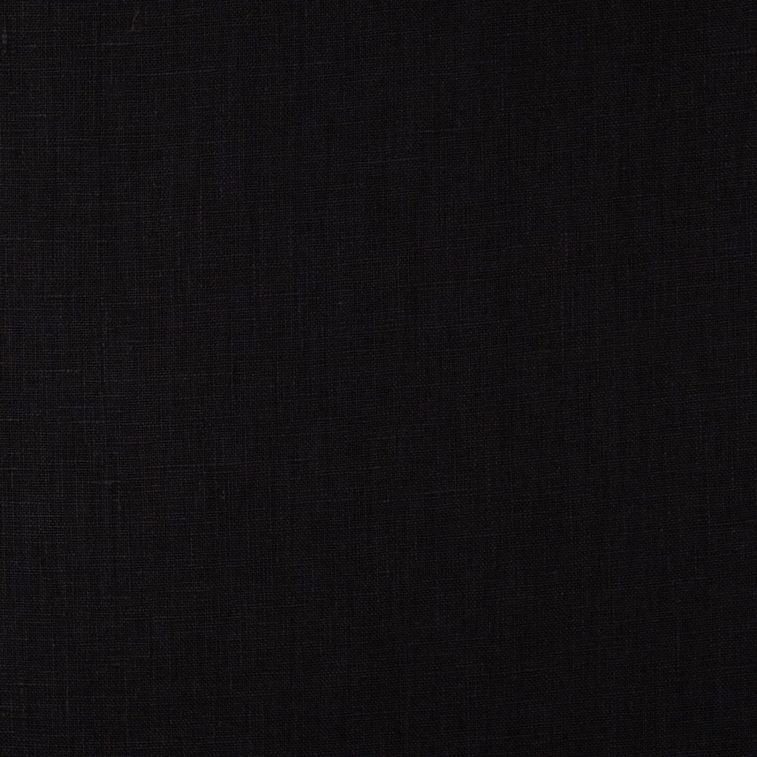 Fabric IL019 100% Linen fabric BLACK Softened