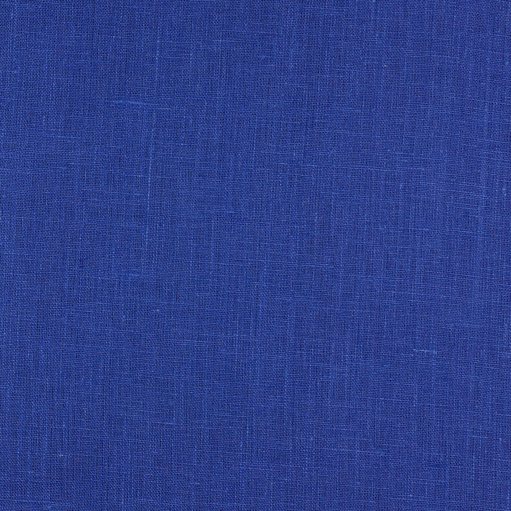 Fabric bolt IL019 100% Linen fabric DEEP ULTRAMARINE Softened
