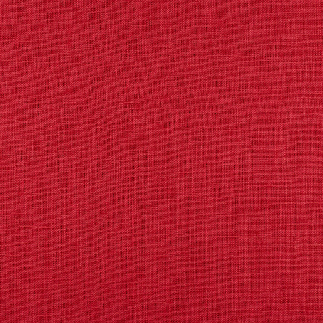Fabric IL019 100% Linen fabric FIRECRACKER RED Softened