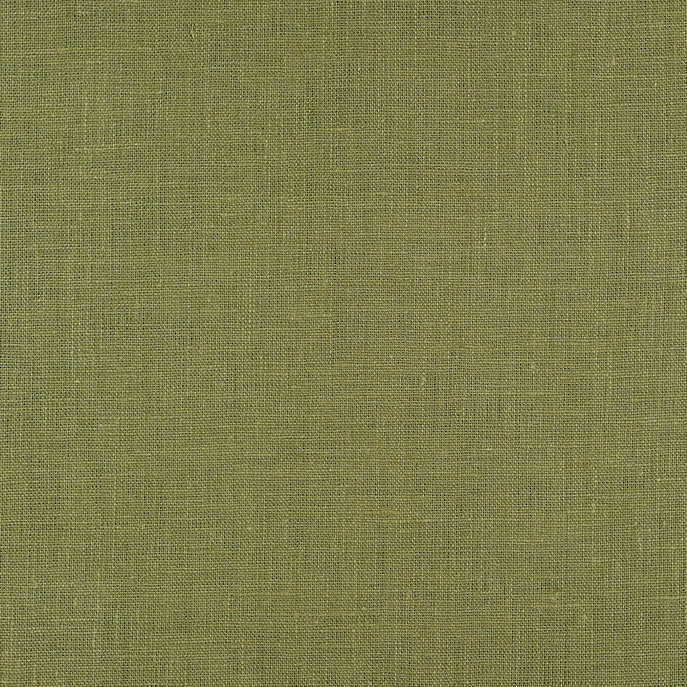 Fabric IL019 All-purpose 100% Linen Fabric Loden Green Softened