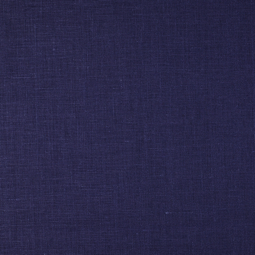 Fabric IL019 All-purpose 100% Linen Fabric Medieval Blue Softened