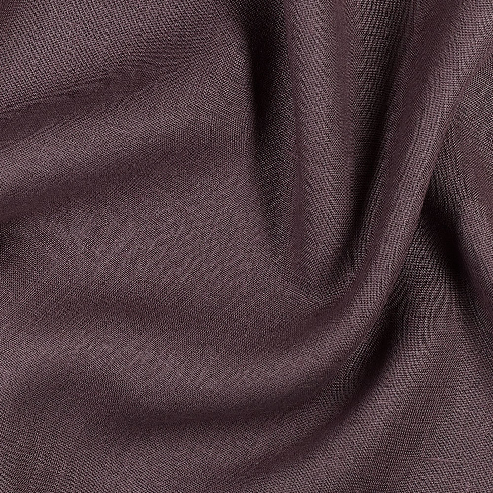 Fabric IL019 100% Linen fabric MONTANA GRAPE Softened