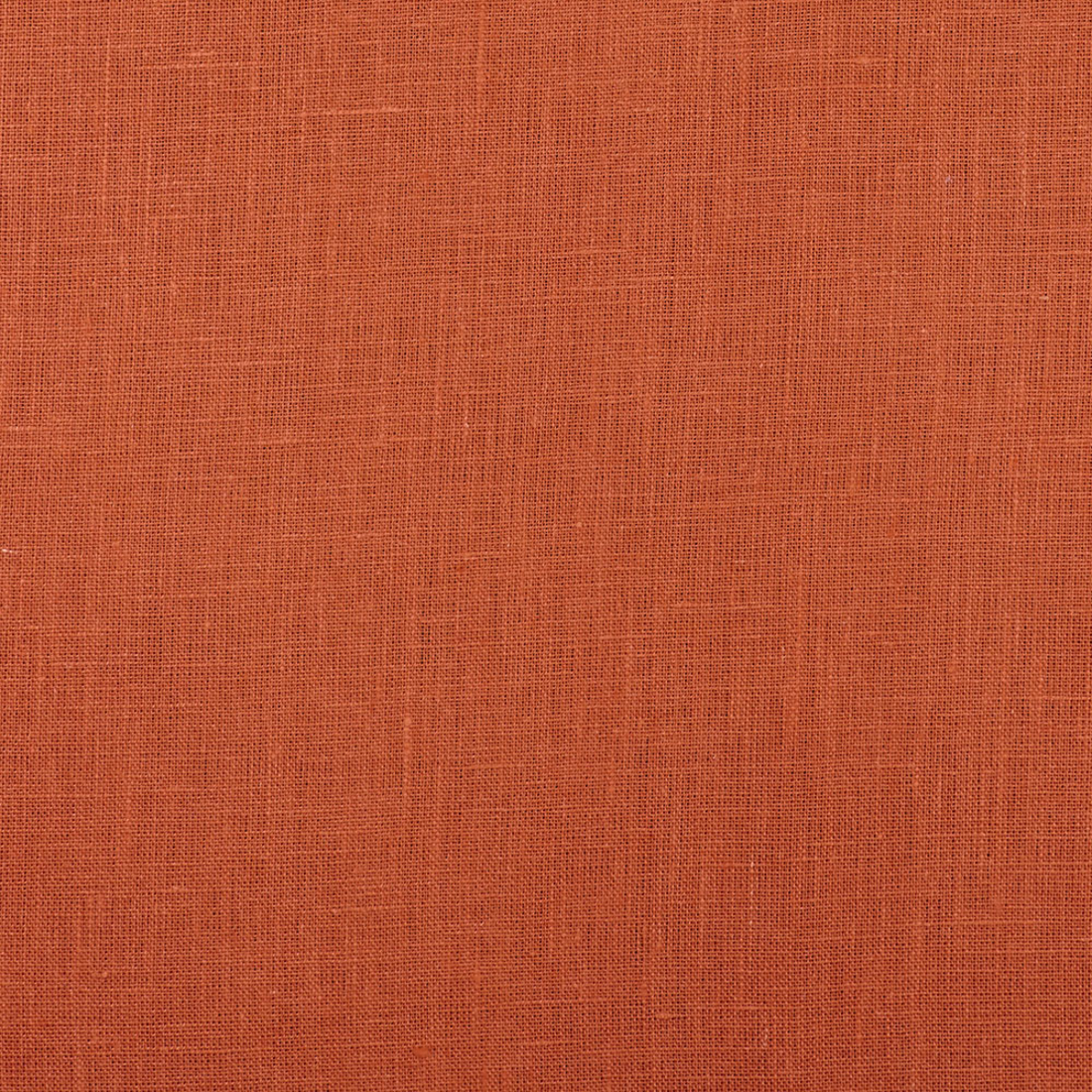Fabric IL019 100% Linen fabric RUST Softened