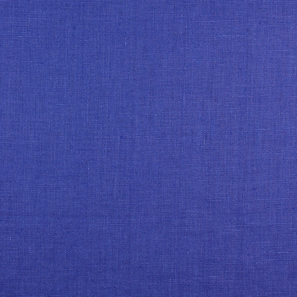 Fabric IL019 All-purpose 100% Linen Fabric Deep Ultramarine Fs ...