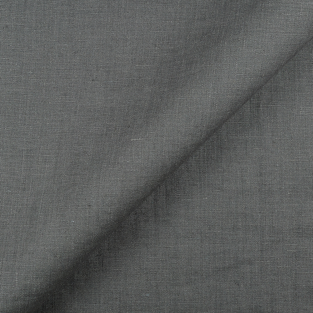 Fabric IL019 All-purpose 100% Linen Fabric Graphite Fs Signature Finish