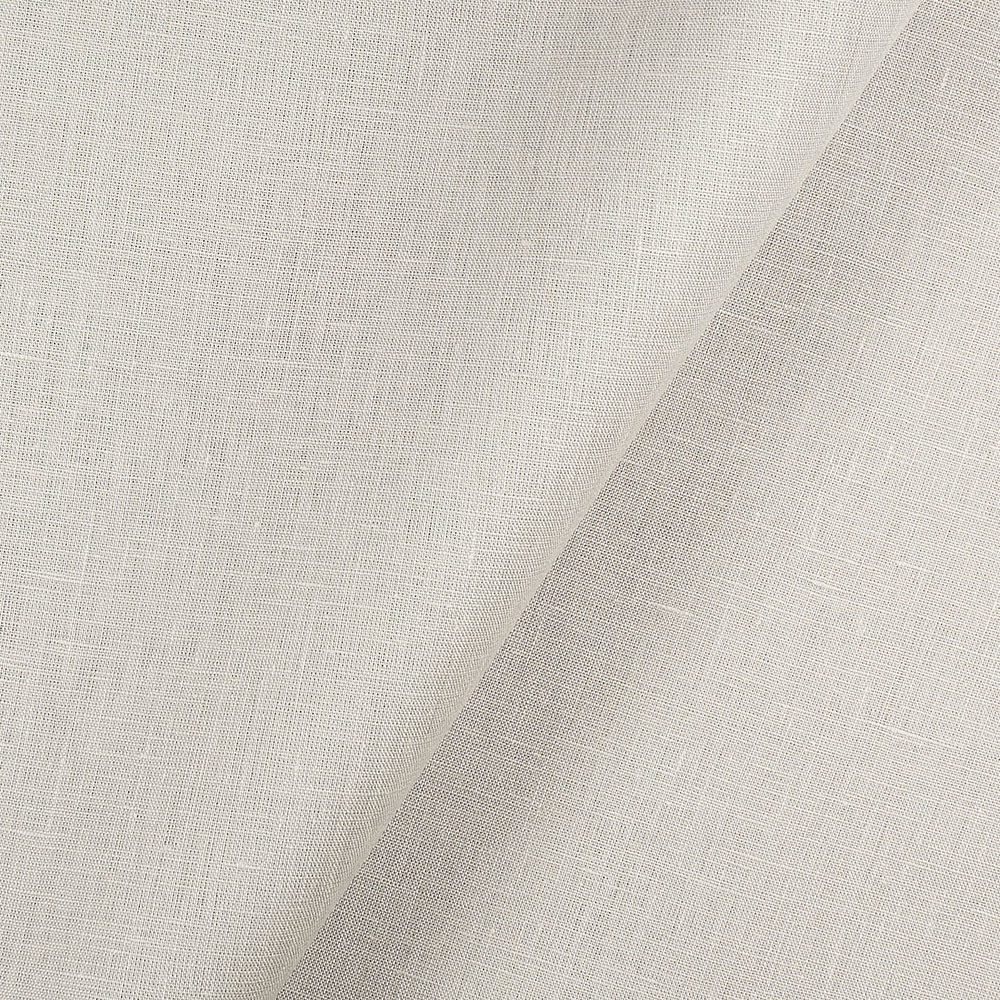 Fabric IL020 100% Linen fabric GREY WHISPER Softened