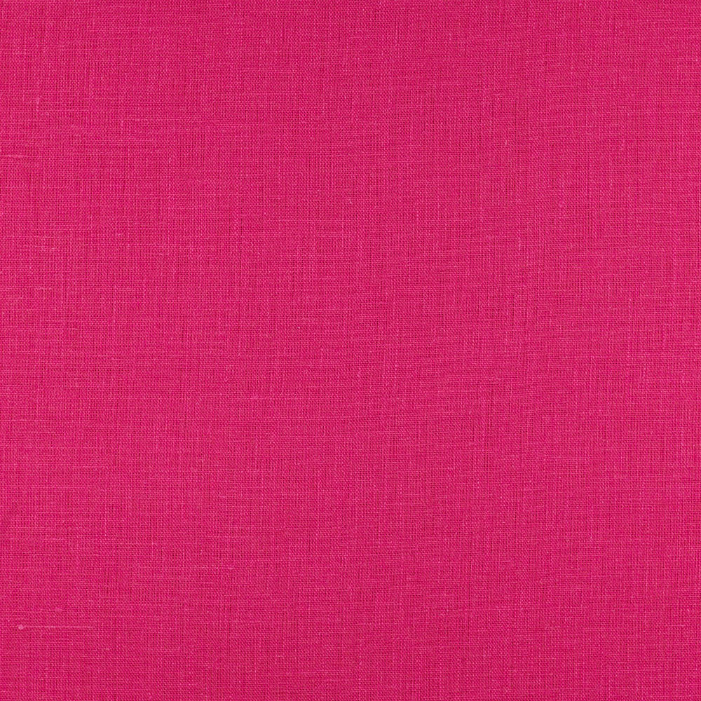 Fabric IL020 100% Linen fabric RASPBERRY Softened