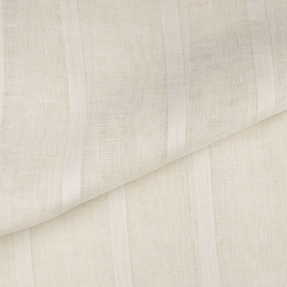 Fabric bolt IL026 100% Linen fabric - GAUZE STRIPES