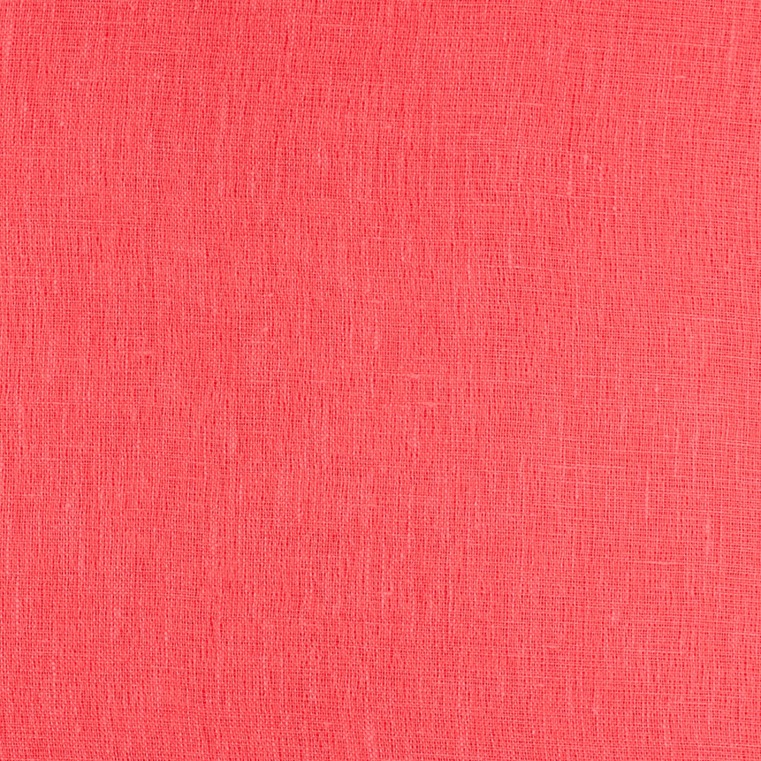 Fabric IL030 100% Linen fabric DEEP SEA CORAL Softened