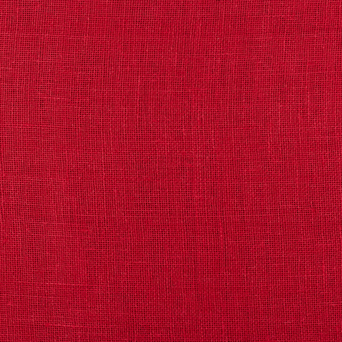 Fabric IL041 Open Weave 100% Linen Fabric Poinsettia Softened