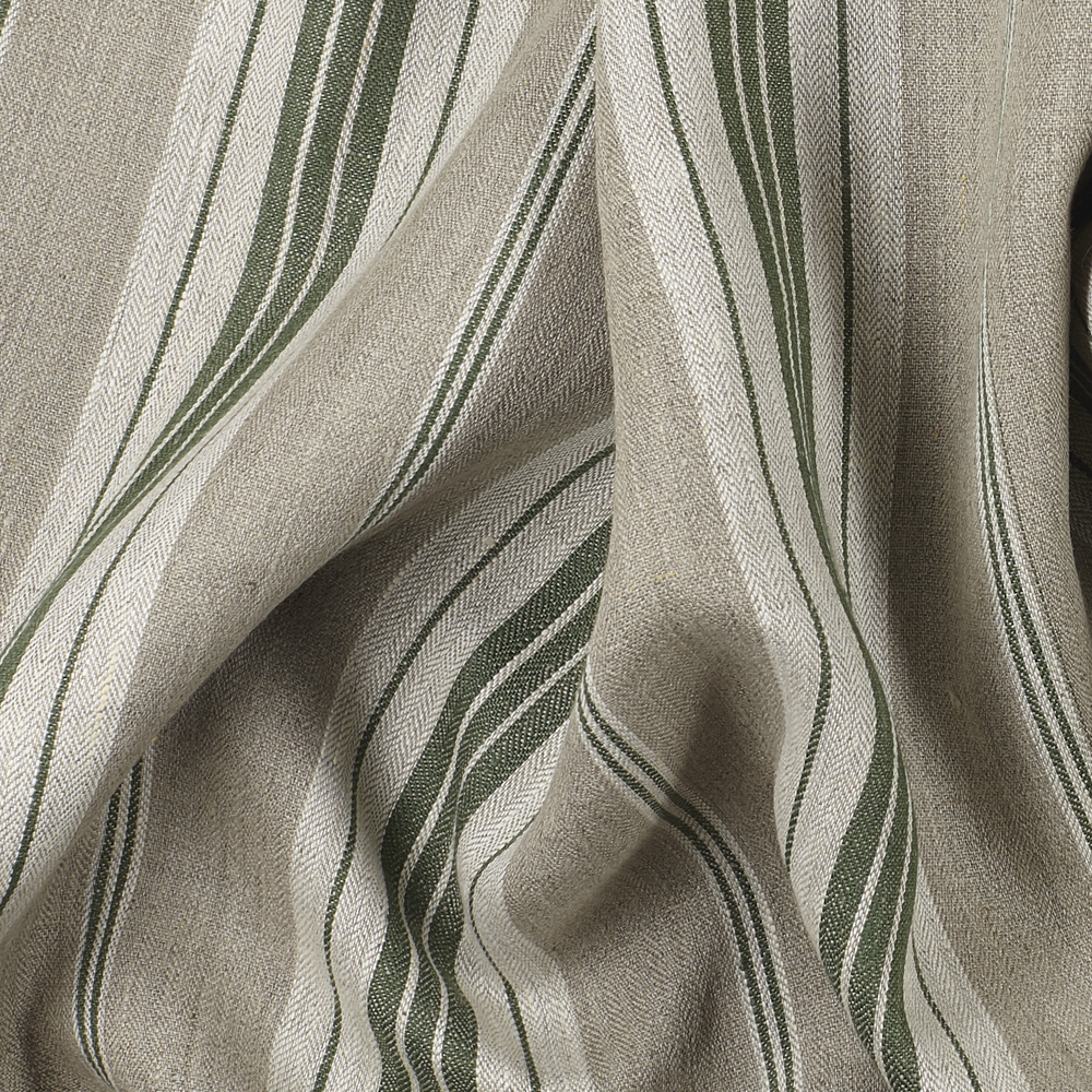 Fabric IL087 100% Linen fabric MLT-9 - NORMANDY FS Premier Finish