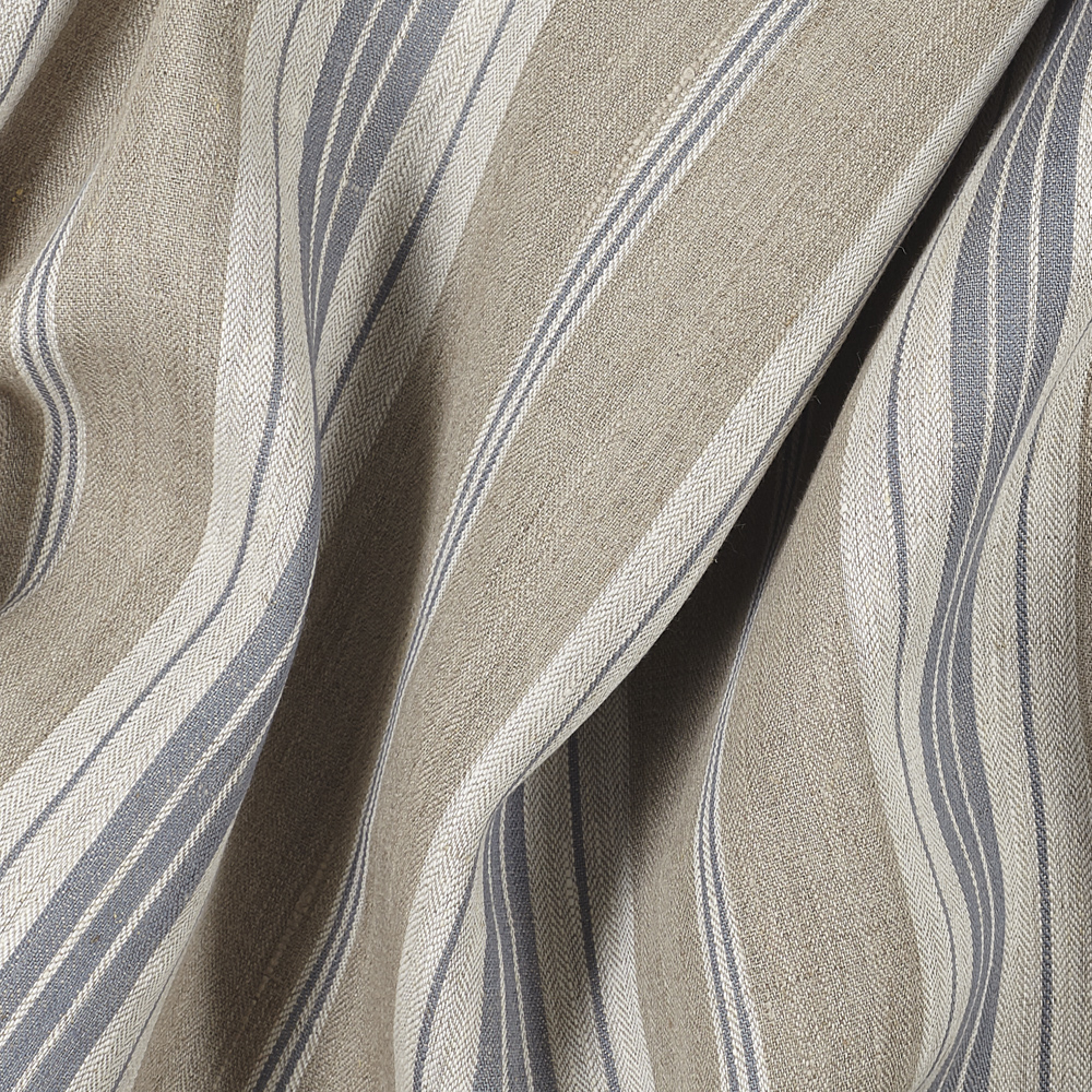 Fabric IL087 100% Linen fabric MLT-6 - NORMANDY FS Premier Finish