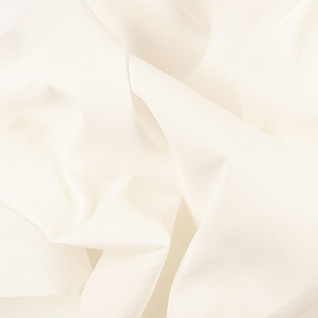 Fabric IS003 51% Linen / 49% Cotton fabric BLEACHED Softened