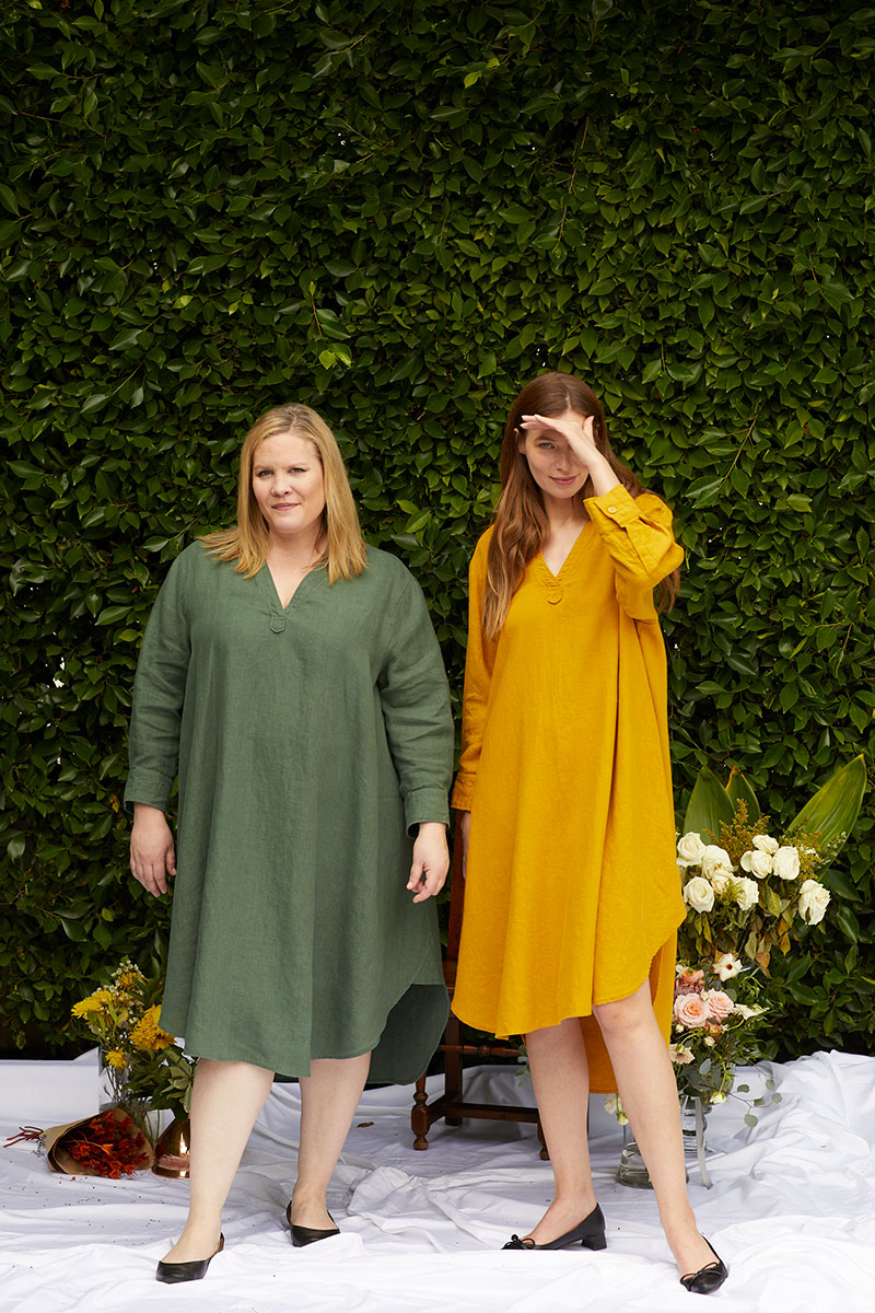 Cameron Collection - Premium Home Sewing Pattern + 3 yards Free Linen