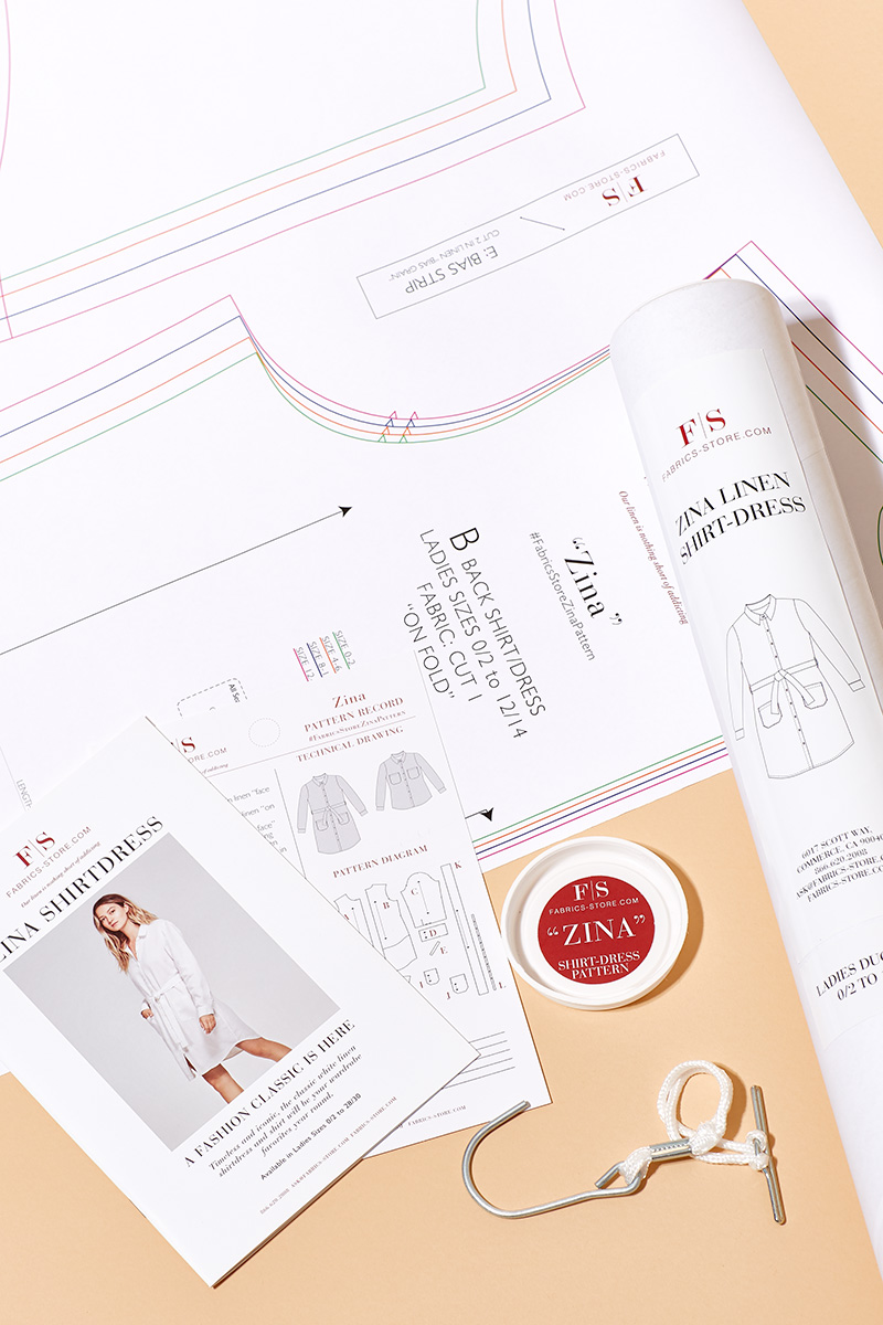Zina Collection - Premium Home Sewing Pattern 50% off